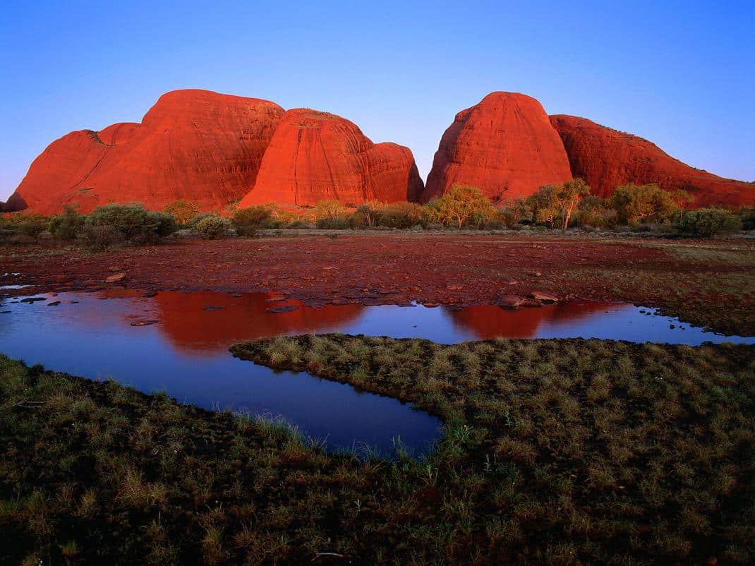 Kata-Tjuta-The-Olgas-at-Sunset-Uluru-Kata-Tjuta-National-Park-Australia ...